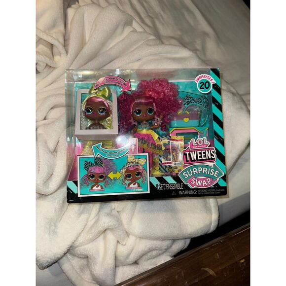 Toys | Lol Surprise Tweens Swap Curls2crimps Cora Fashion Doll With 2 ...